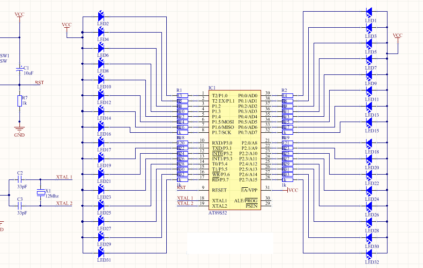 heart led V3 schematic ⋆ gianghm